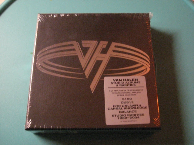 VAN HALEN THE Collection II Box-Set 5-CD 2023 Remastered plus Bonus CD ...