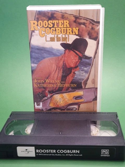 VINTAGE VHS ROOSTER COGBURN...AND THE LADY! JOHN WAYNE. $4.99 - PicClick AU