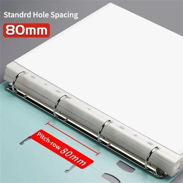 A4 FILE FOLDE Display Book Document Folder 4-Rings Binders School ...