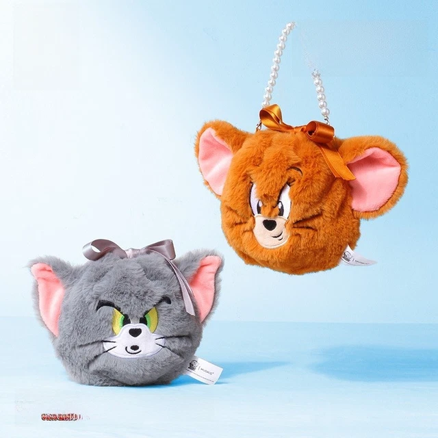 TOM AND JERRY Plush Handbag With Pearl Dstring For Kids And Collectors ...
