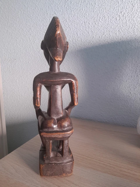 ANCIENNE STATUETTE EN Bois Africaine Art Africain A Voir EUR 95,00 ...
