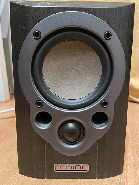 MISSION M30I BOOKSHELF Speakers (Black) £40.00 - PicClick UK
