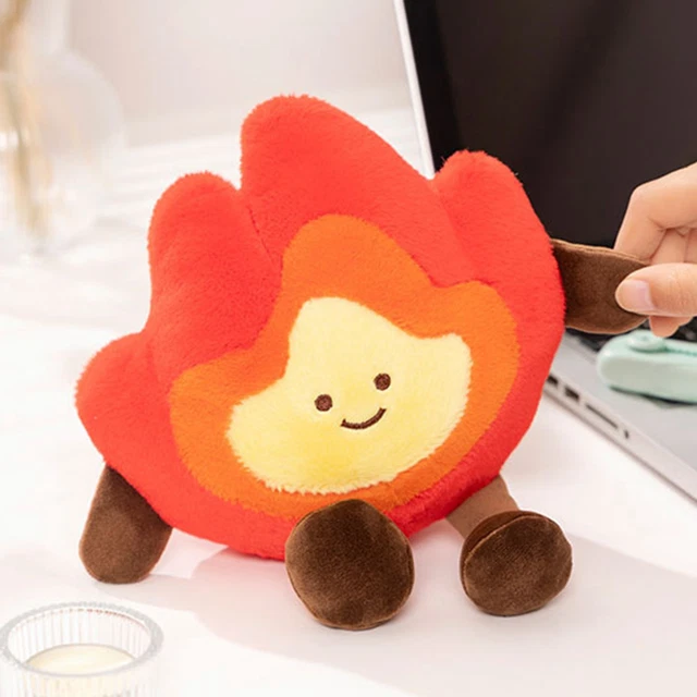 SNUGGLY FLAME PLUSHIE for Children Flame Kids Smiling Flame Pillow ...