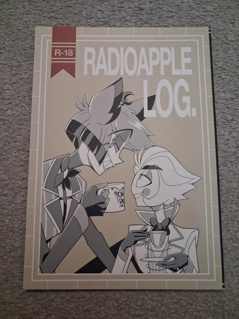 HAZBIN HOTEL RADIOAPPLE Log Alastor x Lucifer +18 Doujinshi (Japanese ...