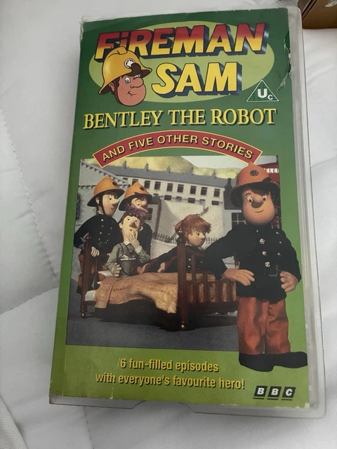 FIREMAN SAM - Bently And The Robot (VHS/H, 1994) £26.68 - PicClick UK