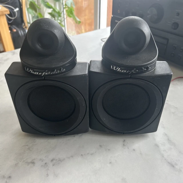 WHARFEDALE MODUS SURROUND Sound Bookshelf Cube Speaker Wired Compact x2 £37.08 - PicClick UK