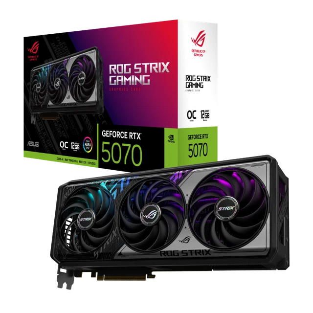 ASUS ROG STRIX GeForce RTX 5070 12GB GDDR7 OC Graphics card EUR 1.209 ...