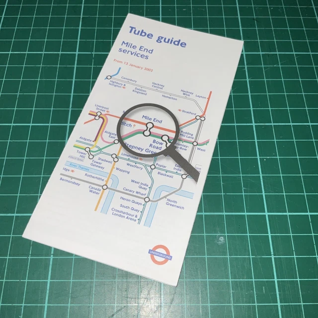 LONDON UNDERGROUND TUBE Map / Guide 2022 January £1.00 - PicClick UK