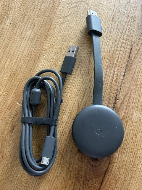 GOOGLE CHROMECAST 3. Generation HDMI Streaming Stick 1080p Full HD ...