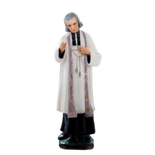 STATUE CARTONNE D Ars Jean Marie Vianney CM 60 ( 23,62 INCH ) Résine ... STATUE CARTONNE D Ars Jean Marie Vianney CM 60 ( 23,62 INCH ) Résine ...