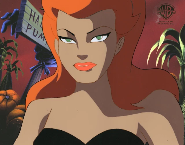 BATMAN ANIMATED SERIES-ORIGINAL Production Cel-Poison Ivy- Almost Got ...