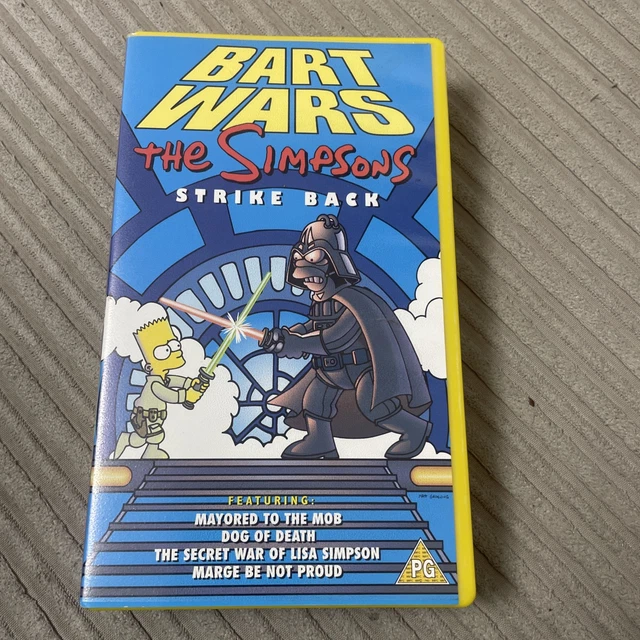 BART WARS: THE Simpsons Strike Back VHS Video £2.22 - PicClick UK