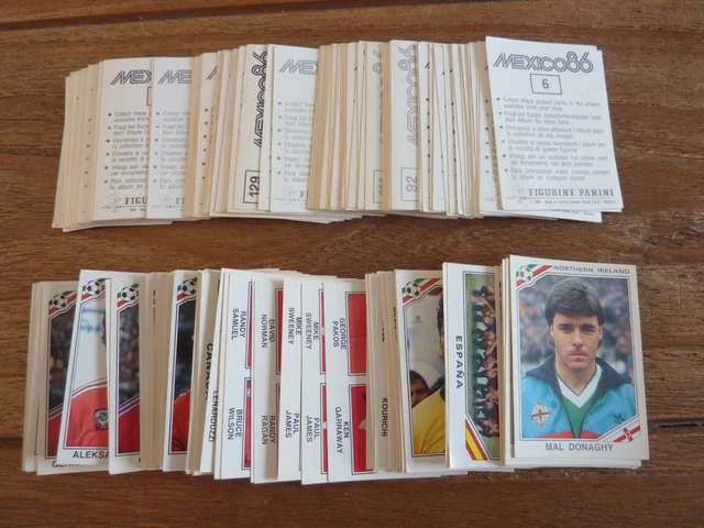 PANINI MEXICO 86 World Cup Football Stickers - VGC - Pick Your Stickers ...