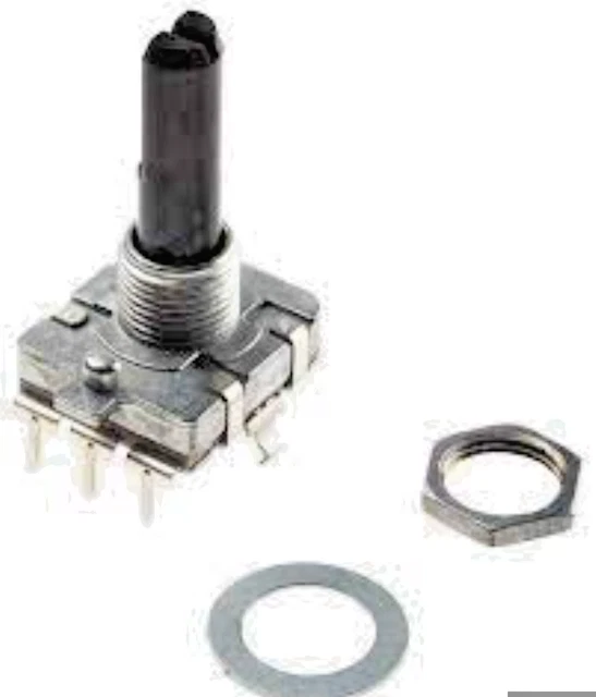 ALPS 24 PULSE Incremental Mechanical Rotary Encoder with a 6 mm Flat Shaft £6.99 - PicClick UK