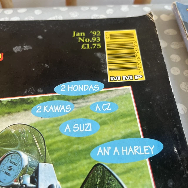 BACK STREET HEROES Magazine X4 1992 Jan -March -July & Dec Used ...