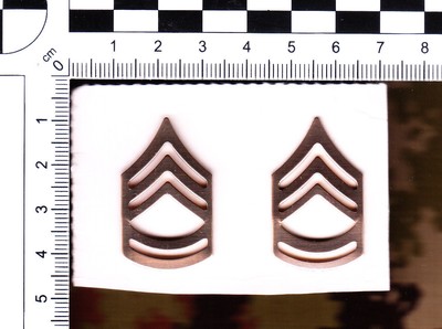 ARMY GOLD-BRITE ENLISTED Rank-SERGEANT FIRST CLASS (SFC) £2.68 ...