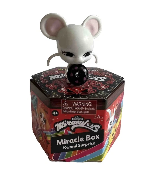 RARE MIRACULOUS LADYBUG Miracle Box Kwami Surprise Toy Figure Mullo ...