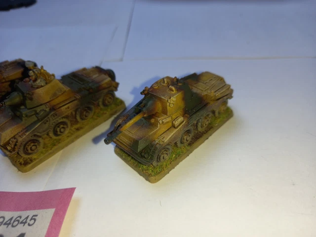15MM FOW WW2 German Sdkfz234 Armoured Car with 75mm gun company painted ...