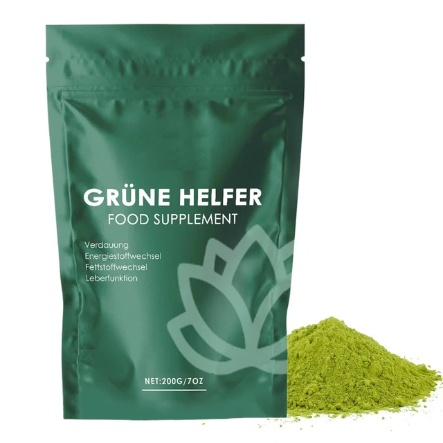DIGESTION SUPPLEMENT 200G Nutritional Supplement Natural Green Powder £ ...