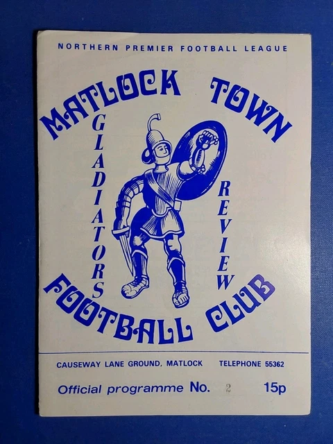 MATLOCK TOWN V Southport 30th April 1985 Vgc £1.17 - PicClick UK