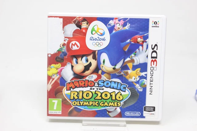 MARIO Y SONIC Rio 2016 Olympic Games Pal Nintendo Ds 2Ds 3Ds Inv-9358 ...