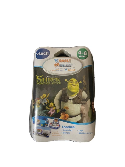 VTECH V SMILE Shrek Forever After Educational Game £6.00 - PicClick UK