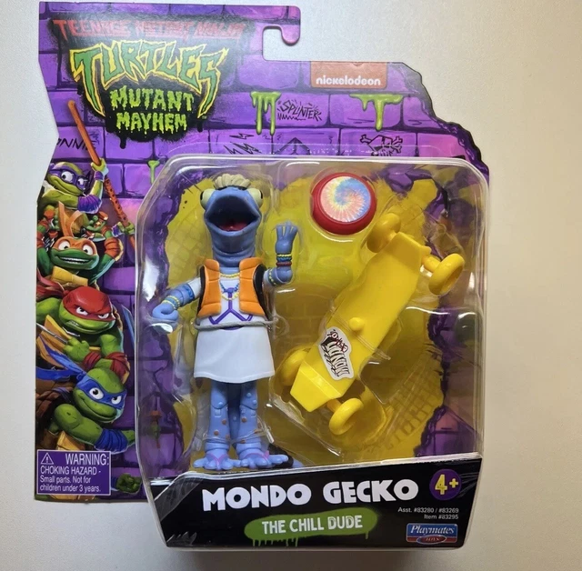 2023 TMNT TEENAGE Mutant Ninja Turtles Mutant Mayhem Mondo Gecko Action ...
