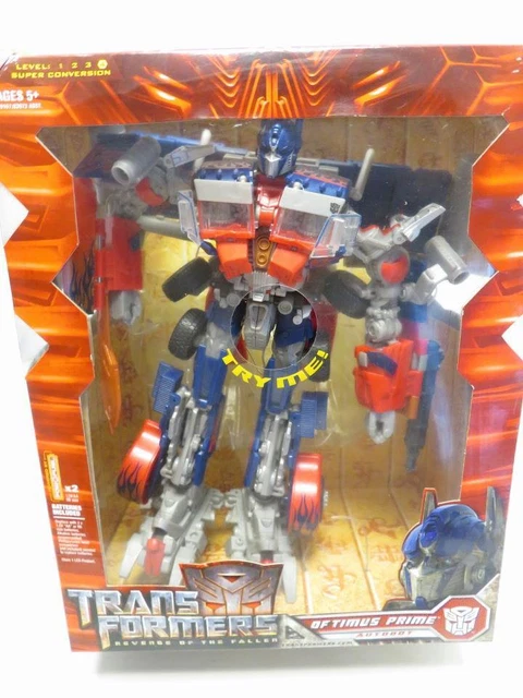TRANSFORMERS REVENGE OF Fallen Leader Class OPTIMUS PRIME 2008 Hasbro ...
