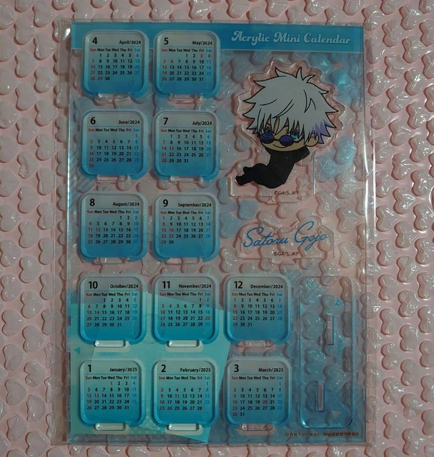JUJUTSU KAISEN SATORU Gojo Acrylic Mini Calendar Stand $74.09 - PicClick