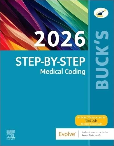 BUCK'S STEP-BY-STEP MEDICAL Coding, 2026 Edition by Elsevier NEW BOOK £ ...