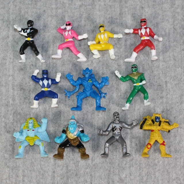 POWER RANGERS BANDAI Mighty Morphin Mini Action Pose Figure Toys 1990s ...