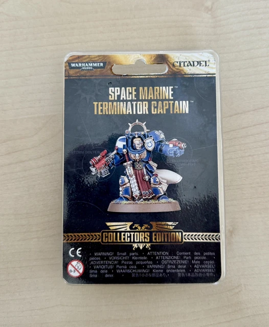 WARHAMMER 40K - Space Marine Terminator Captain Collectors Edition ...