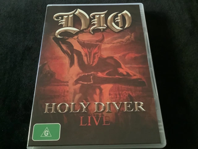 DIO HOLY DIVER Live London Concert (DVD) Heavy Metal Rock Bonus ...