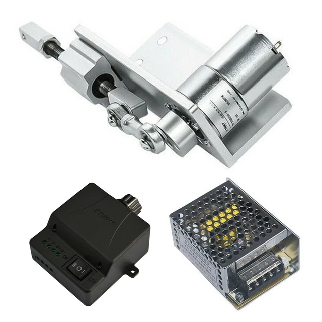Diy Design Reciprocating Cycle Linear Actuator Dc Gear Motor 12 16 20mm