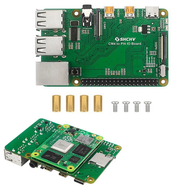 CARTE D'EXTENSION POUR adaptateur module informatique Raspberry Pi CM4 ...