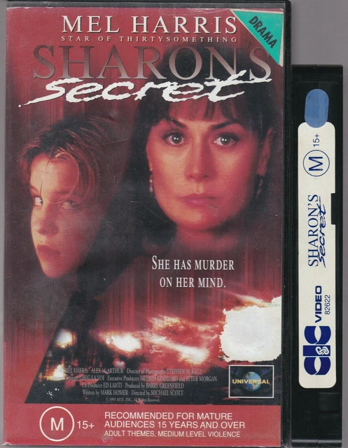 RARE VHS VIDEO Tape SHARON'S SECRET Big Box Ex Rental Mel Harris Video ...