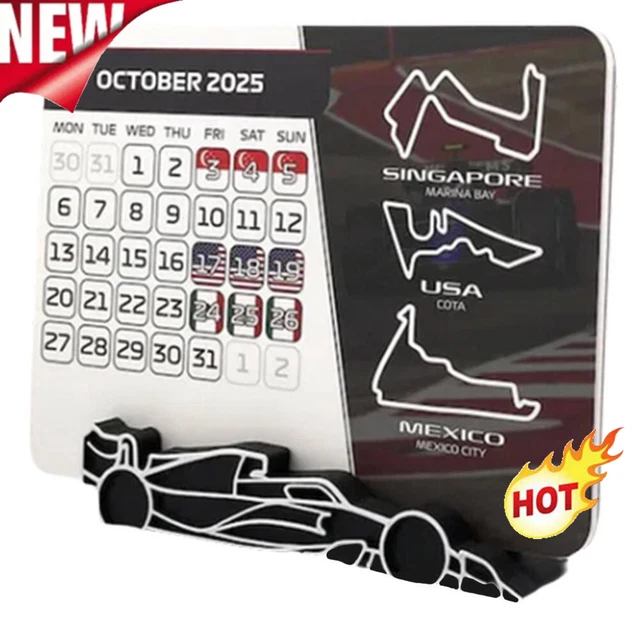 FORMULA ONE 2025 Calendar Race Schedule for Fans and Motorsport ...