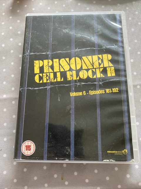 PRISONER CELL BLOCK H - Vol.6 DVD, 8-Disc Set) Episodes 161 -192. Rare ...