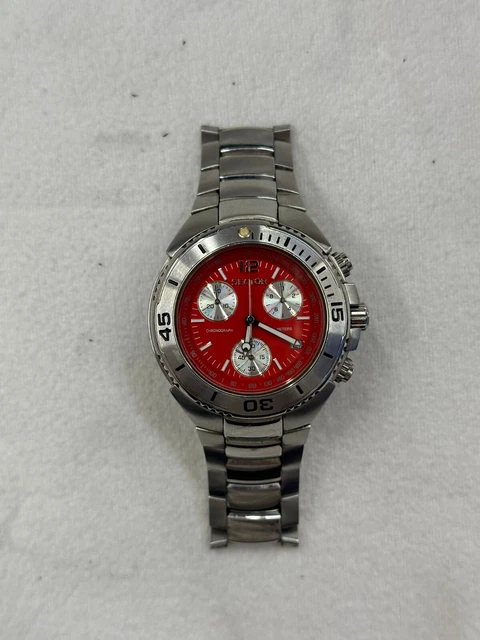 OROLOGIO DA POLSO Uomo Sector 350 3253903055 quadrante rosso EUR 149,00 ...