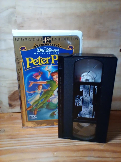 PETER PAN (VHS, 1998, 45th Anniversary Limited Edition) EUR 7,25 ...