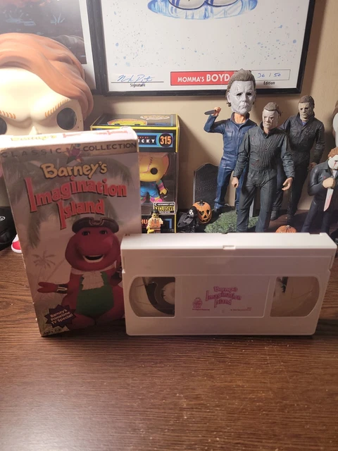 BARNEY - BARNEYS Imagination Island (VHS, 1994) EUR 8,32 - PicClick IT BARNEY - BARNEYS Imagination Island (VHS, 1994) EUR 8,32 - PicClick IT