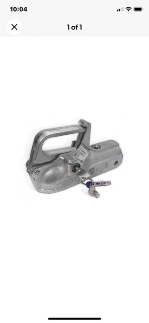 TRAILER COUPLING HEAD INDESPENSION Triplelock for 50mm Drawtube 2600kg ...