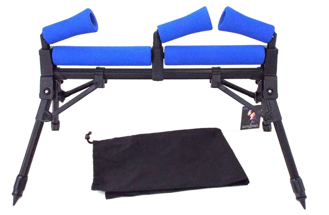 KEEPNETS DIRECT LGE Pole Roller Extending Legs Blue EVA Rollers & Bag £54.99 - PicClick UK