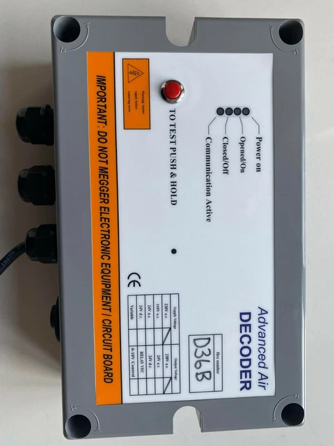 ADVANCED AIR DECODER S42 230/230 £167.07 - PicClick UK