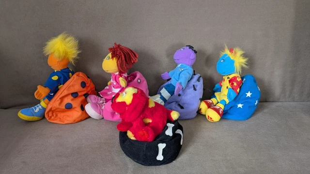 TWEENIES FIZZ MILO JAKE BELLA DOODLES Sitting On Beanbags Vintage 1998 ...