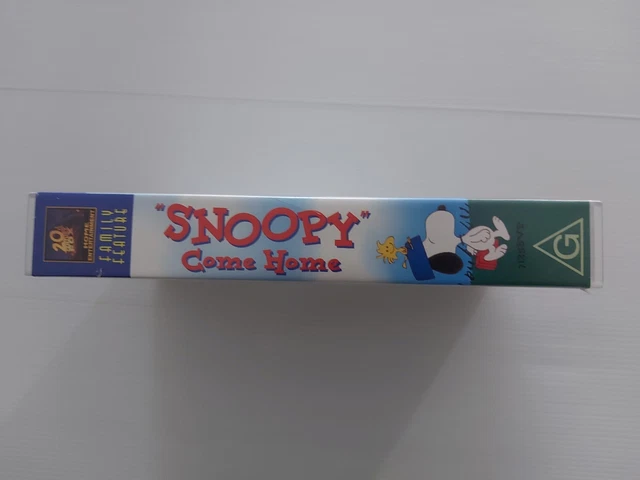 SNOOPY COME HOME VHS Tape In Aust now ready to post children and family ...
