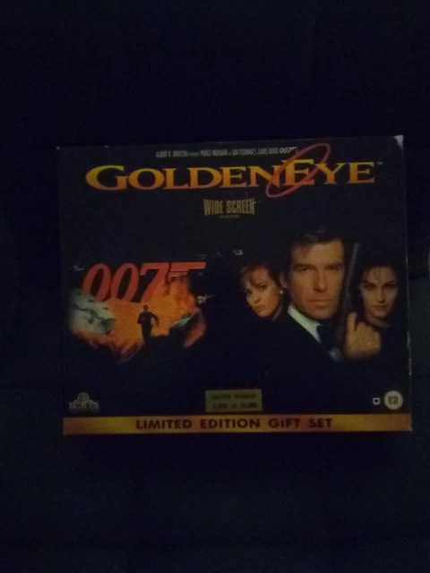 GOLDENEYE LIMITED EDITION Gift Set VHS Cd Magazine Pen £12.49 - PicClick UK