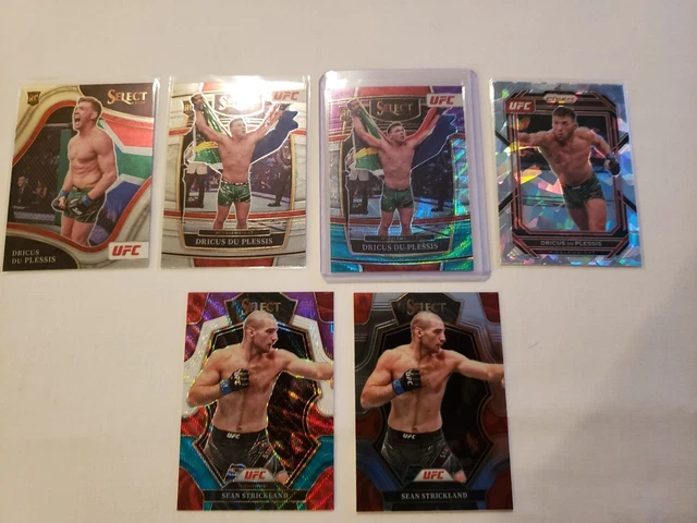 2023 UFC 297 Main event Bundle Dricus Du Plessis Rookie card & Sean ...
