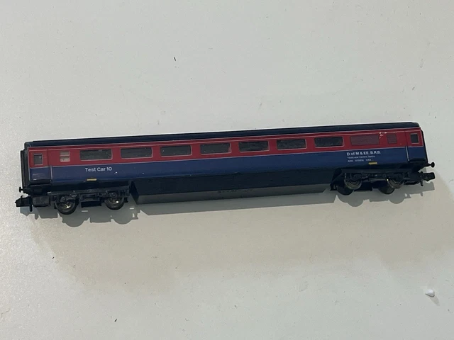 GRAHAM FARISH N Gauge MK3 Test Car 10 Coach RTC Livery (vinyl Sides) £ ...