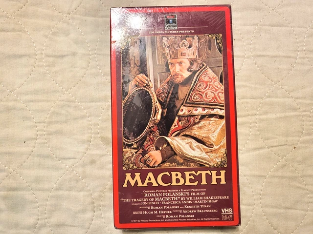 MACBETH VHS 1971 NEW STILL IN PLASTIC £20.79 - PicClick UK